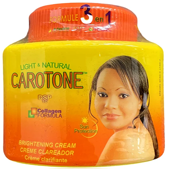CAROTONE – Crème éclaircissante clarifiante 135ml – Afro Beauty Store