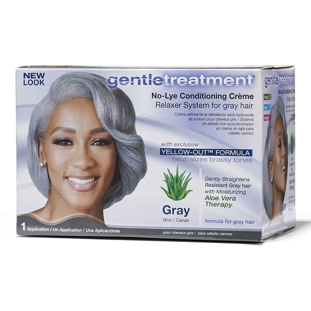 Gentle Treatment Relaxer Kit Gray – Afro Beauty Store